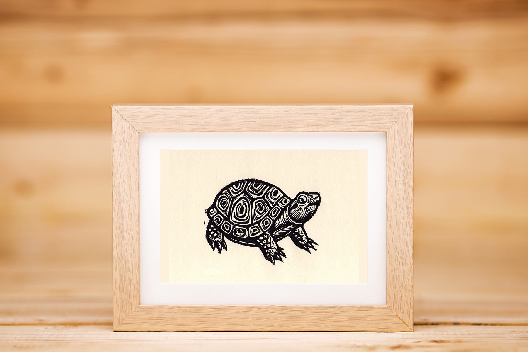 Linoleum Prints Animals